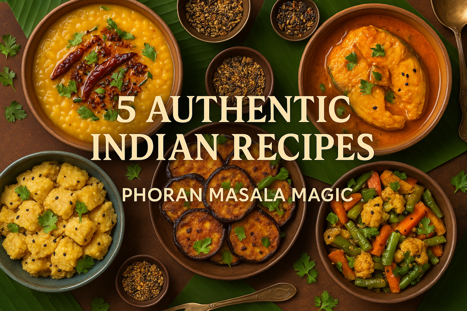 5 Authentic Indian Recipes with Phoran Masala | Traditional Spice Blends