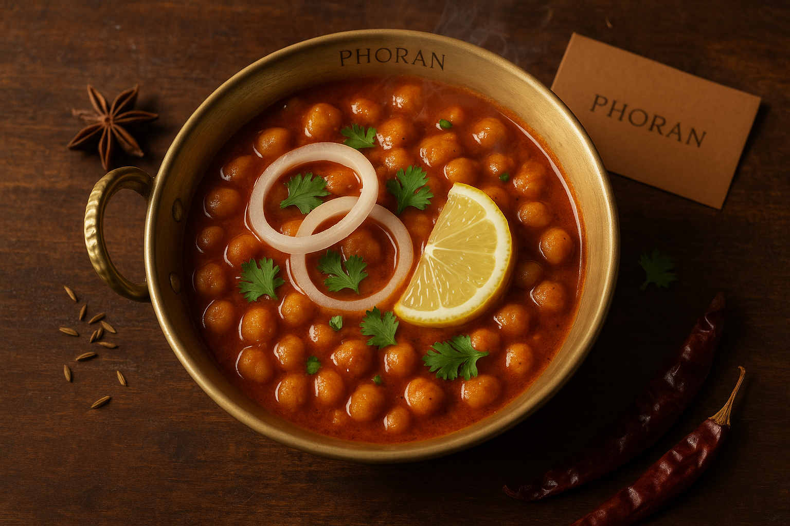 Amritsari Chole Recipe with Phoran Masala - Authentic Sacred City Style