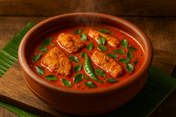 Creamy Kerala Fish Molee with Phoran Premium Spice Collection