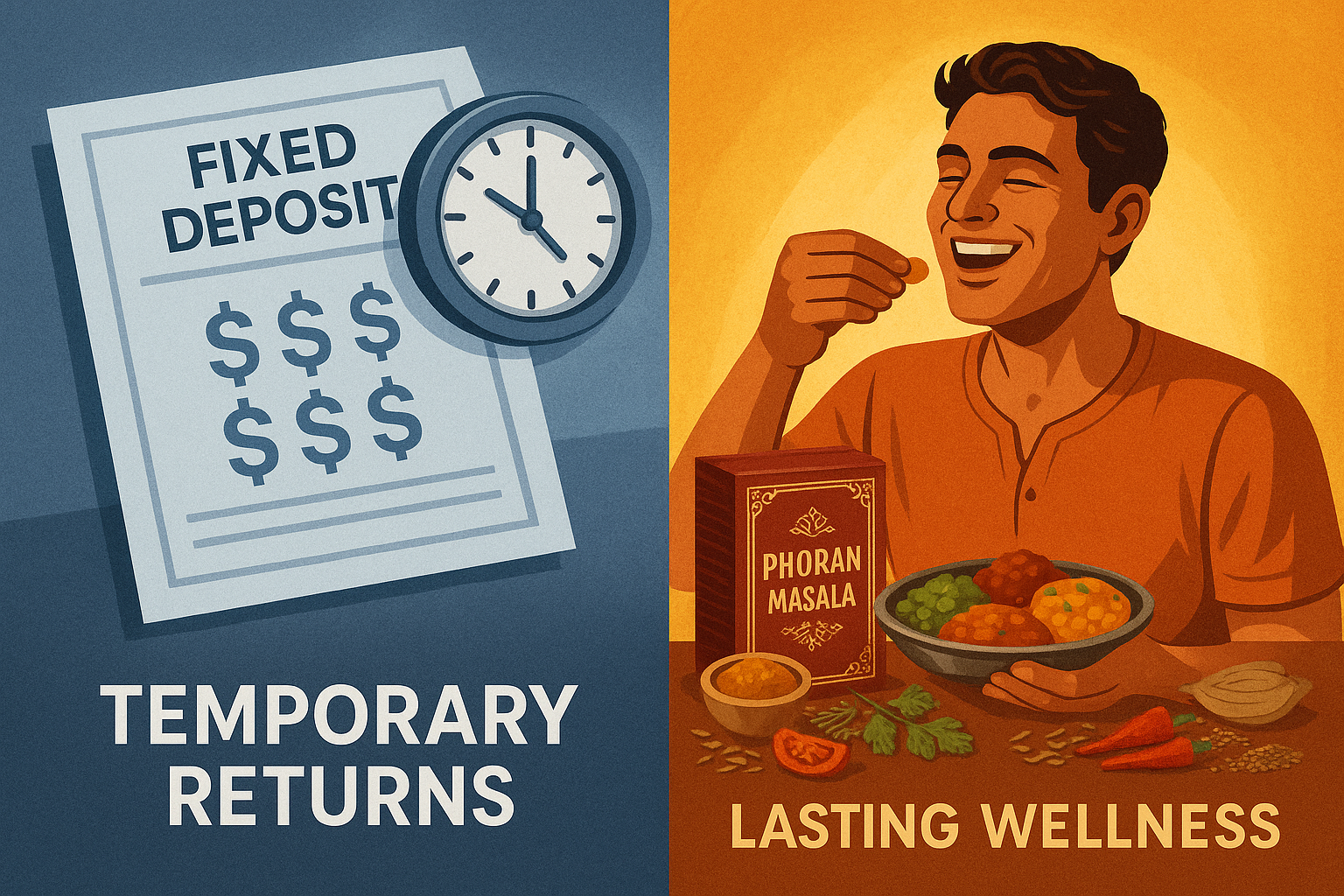 Fixed Deposit in Health | Phoran Masala Better Than Bank FD