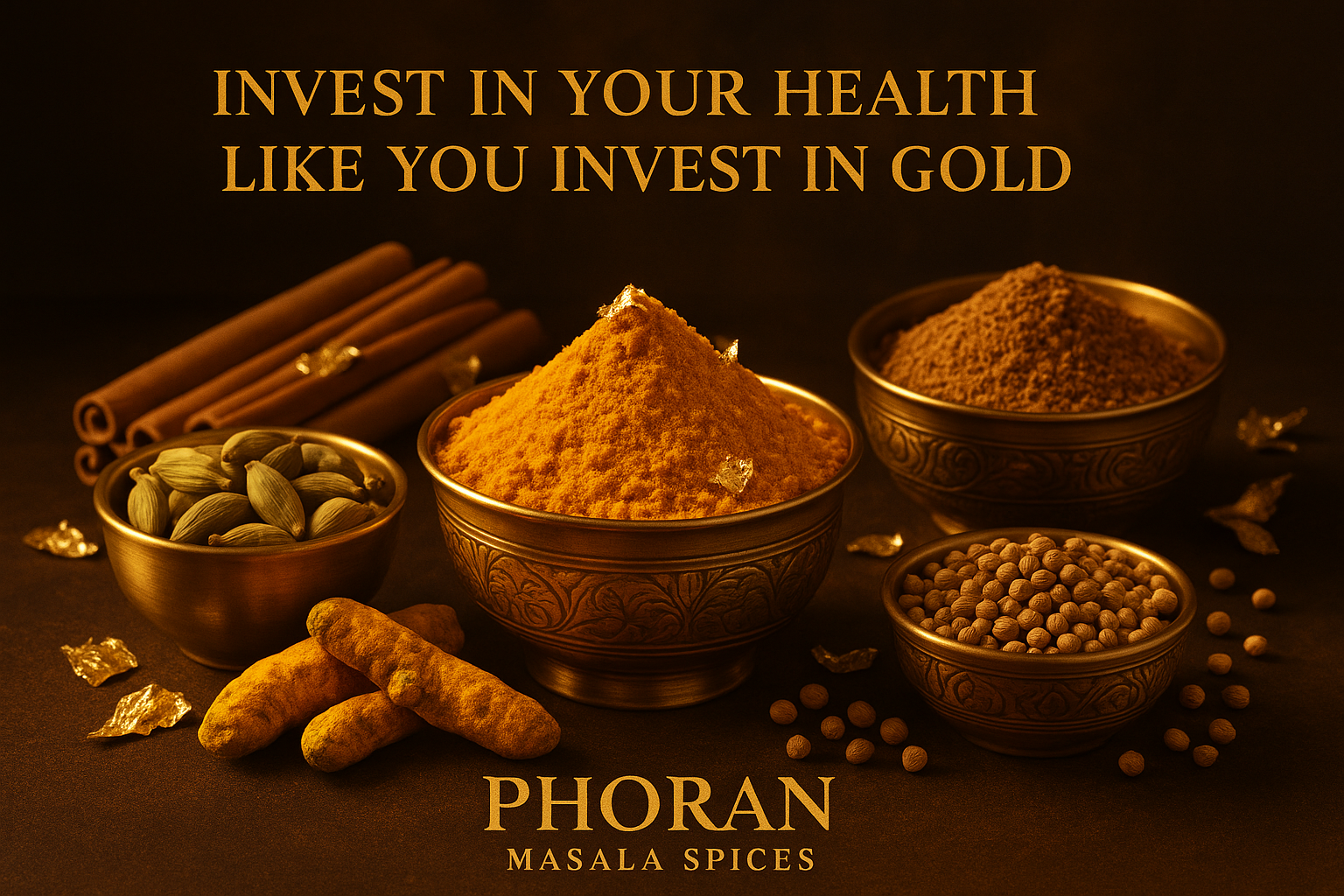 Invest in Health Like Gold | Phoran Masala Spices Investment