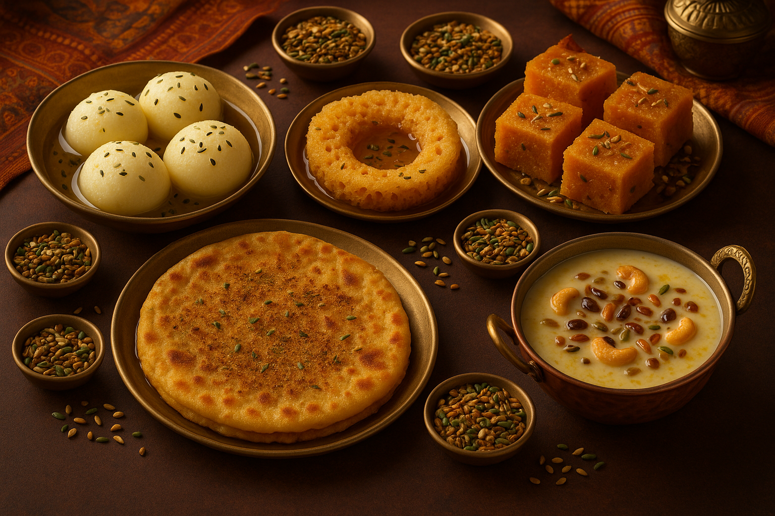 Regional Indian Desserts with Phoran Masala - Authentic State-wise ...